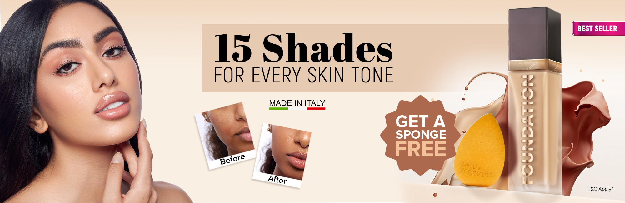 Foundation Cream: Buy Face Foundation Cream, Spray & Liquid Foundation ...